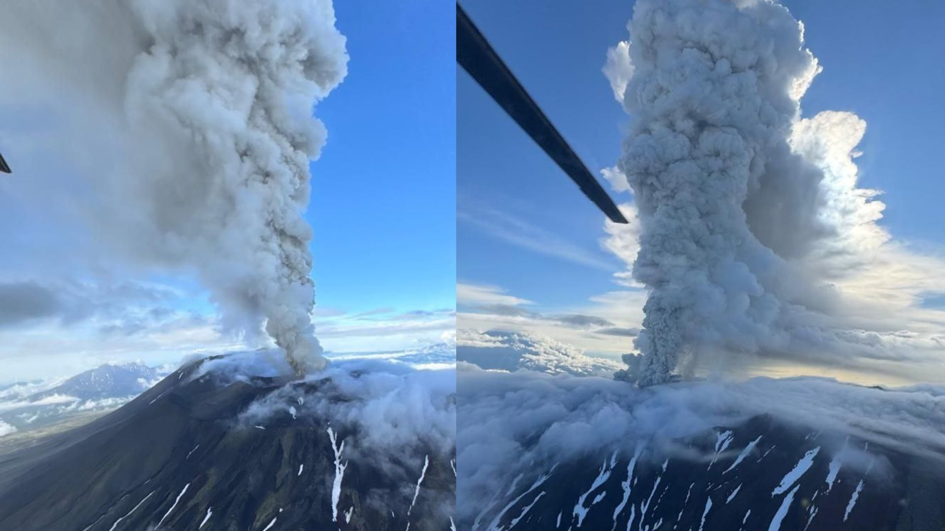 Rusia: Volcán Kracheninnikov entra en erupción tras 450 años de inactividad