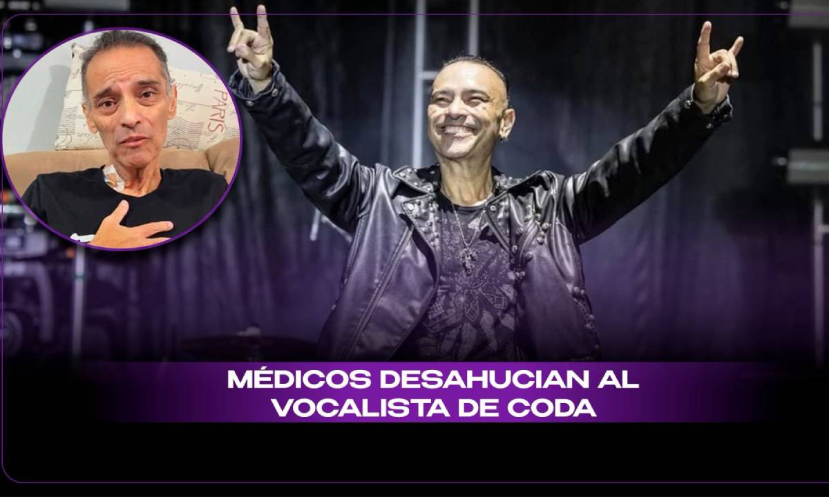 Xava Drago, vocalista Coda, es desahuciado por cáncer de estómago