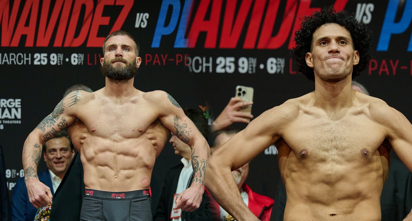 Cobertura pelea EN VIVO David Benavidez vs Calen Plant