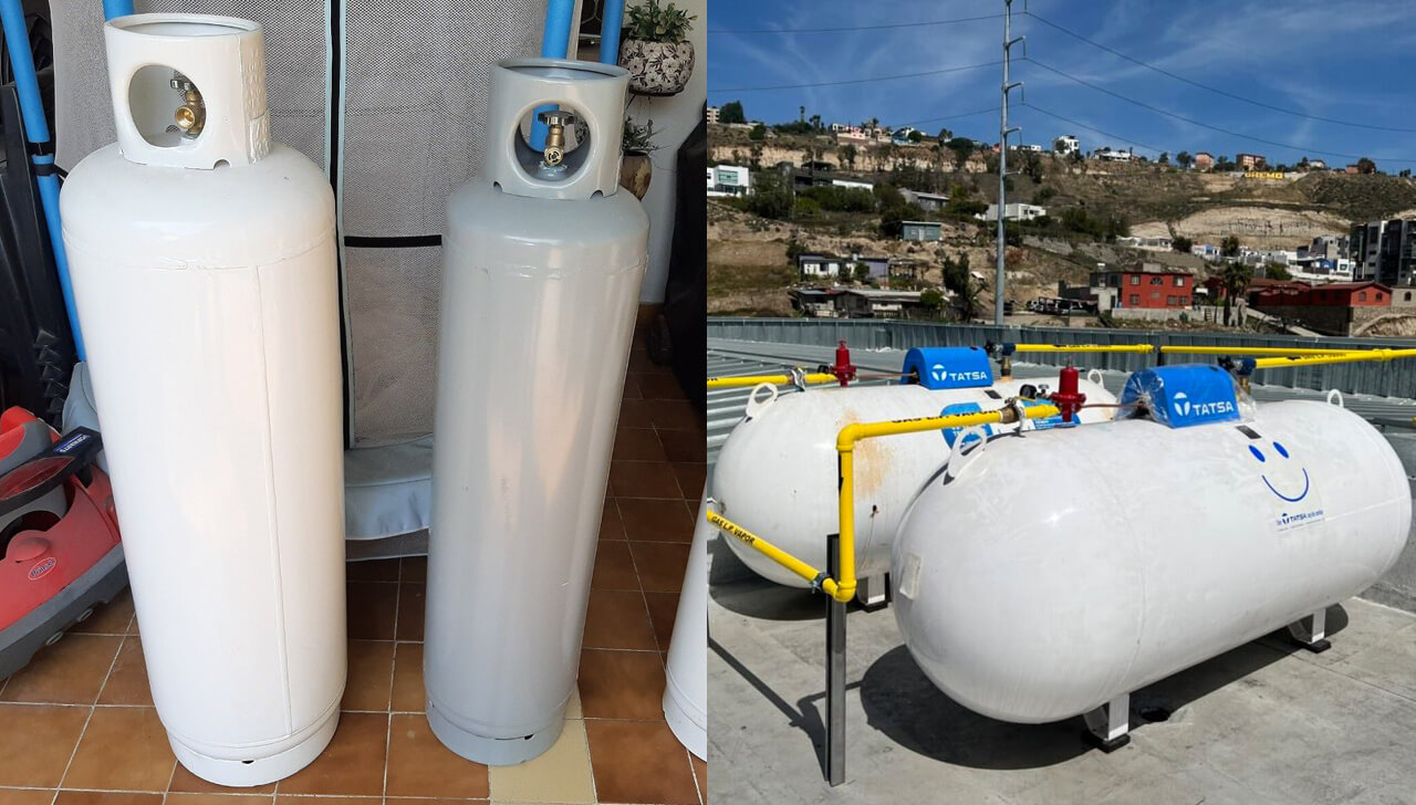 Gas LP: ¿Qué conviene más: tanque estacionario o cilindro?