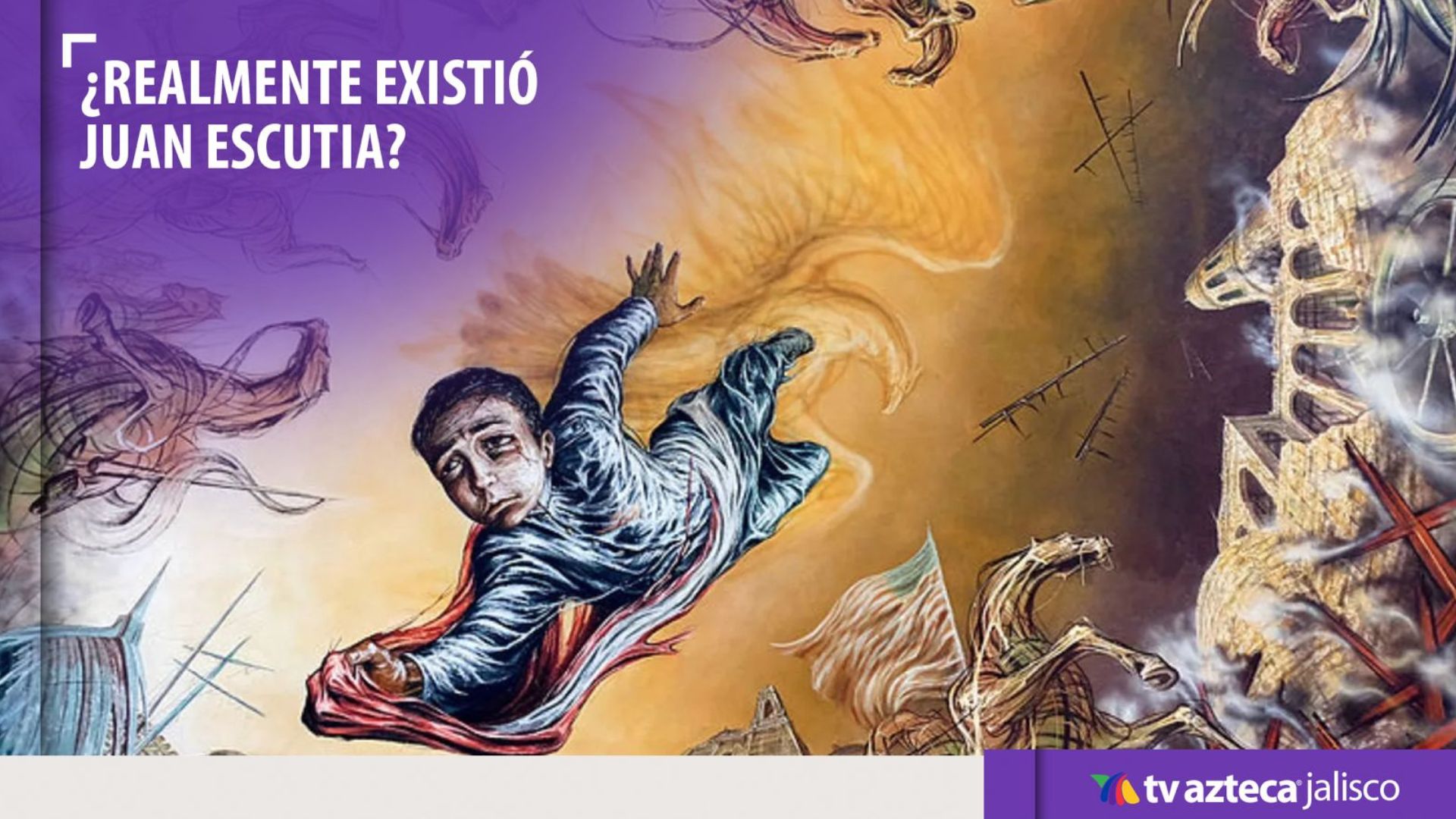 Día de la bandera: ¿Realmente existió un Juan Escutia que se lanzó con ella?