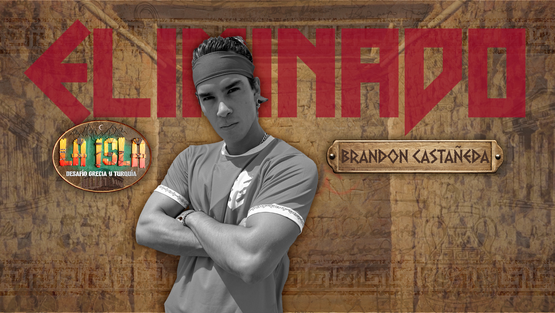 Brandon Castañeda vigésimo primer desterrado de La Isla