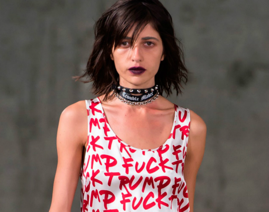 Colección de ropa inspirada en Donald Trump