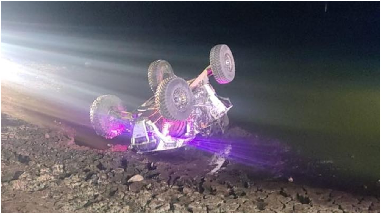 Accidentes en Aguascalientes: Joven muere tras voltear su razer en Calvillo