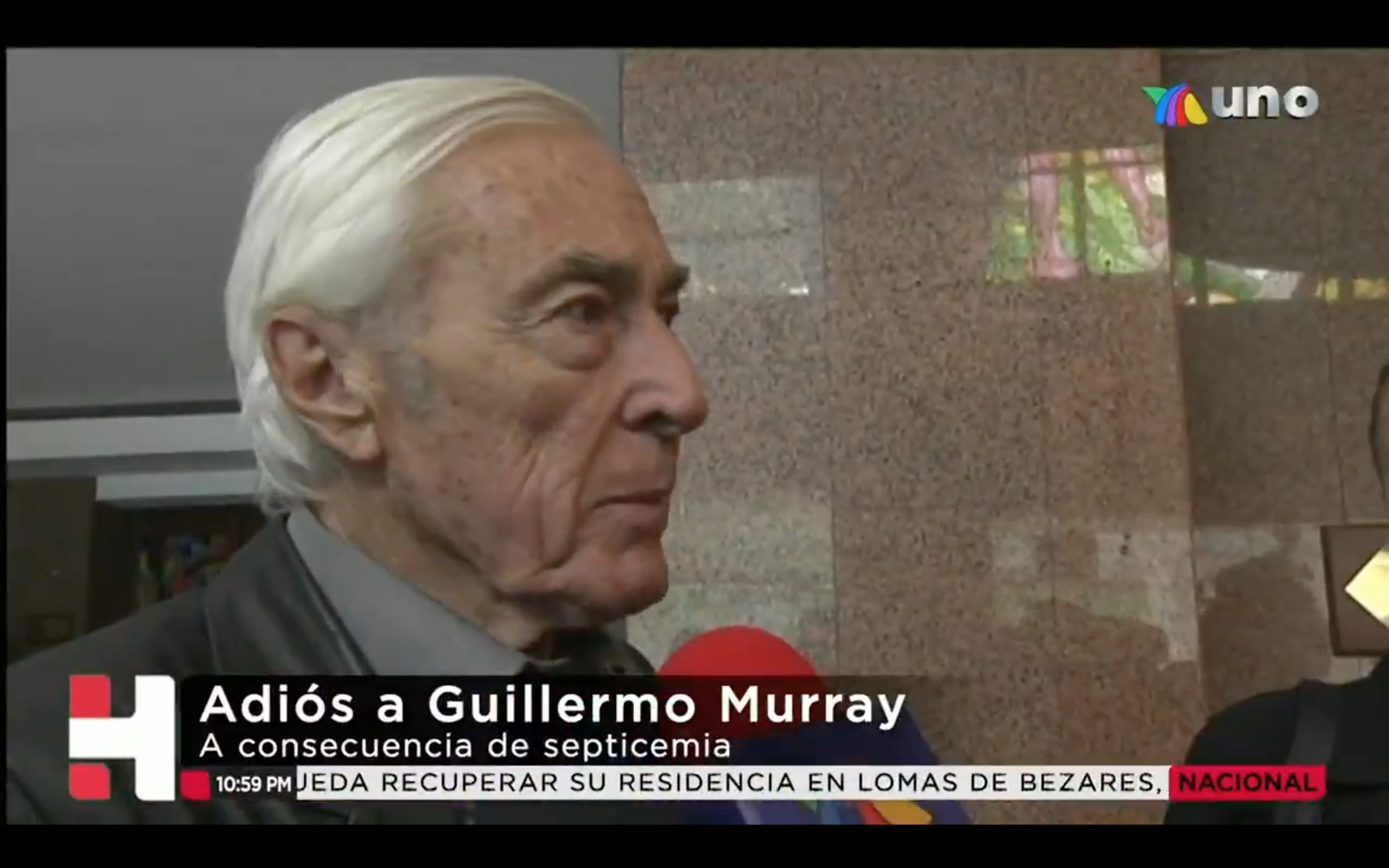 Fallece el primer actor Guillermo Murray a los 93 años