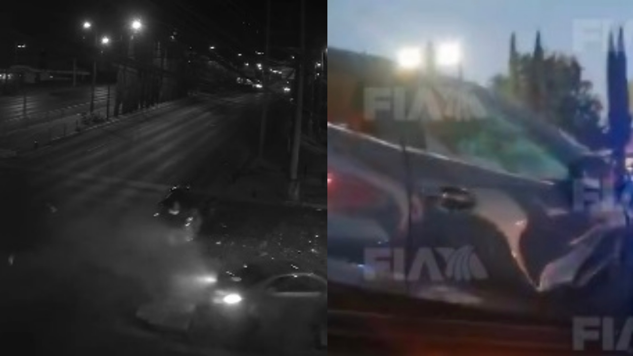 Así fue el choque múltiple en el Circuito Juan Pablo II que dejó 3 lesionados