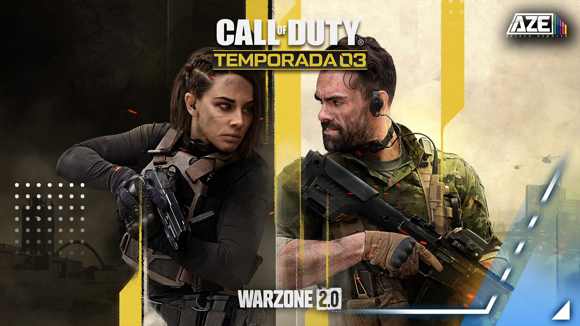 Alejandro y Valeria en la temporada 3 de Modern Warfare II