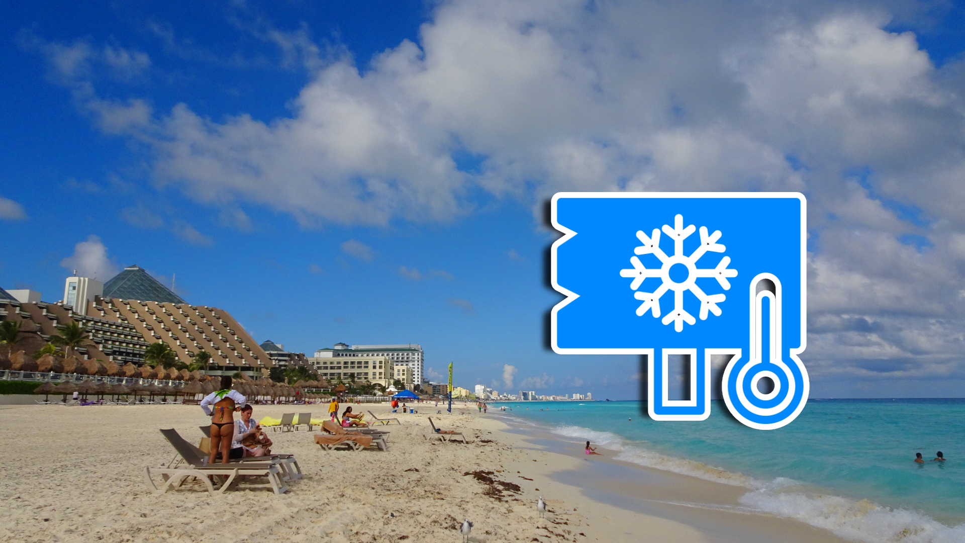 ¡Ya casi se va! Esta será la hora de MÁS HELADEZ en Cancún HOY 23 de ...