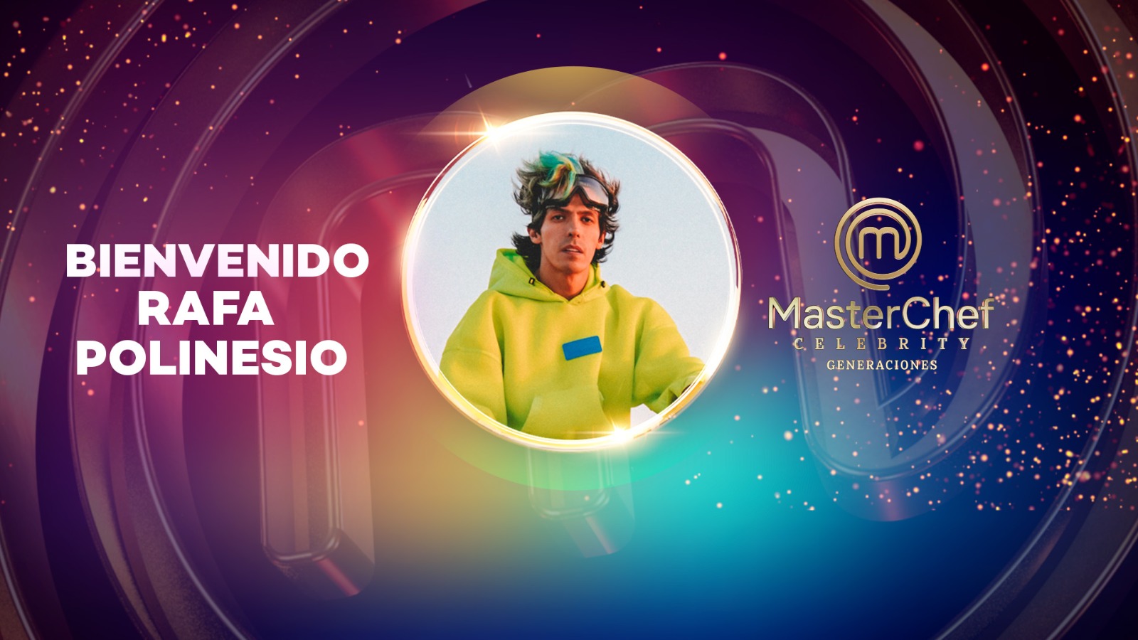 ¿Quién es Rafa Polinesio, nuevo participante de MasterChef Celebrity 2025?