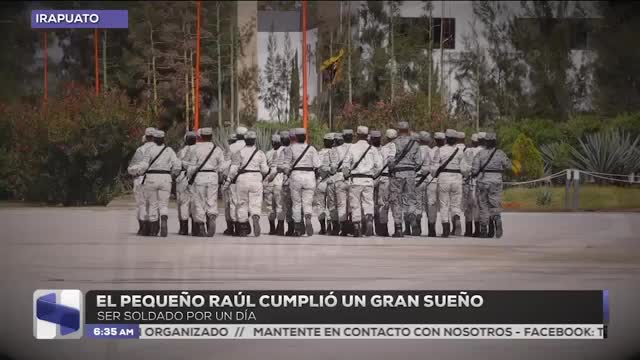 Agente federal por un día: Raúl cumple su sueño y se sobrepone a su autismo