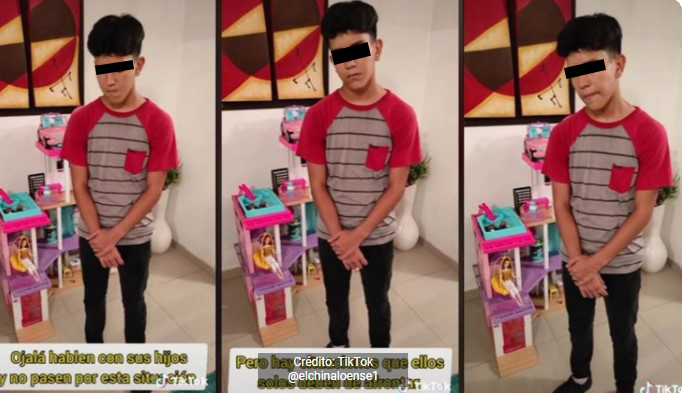 Niño de 15 años embaraza a su novia y así lo regañan