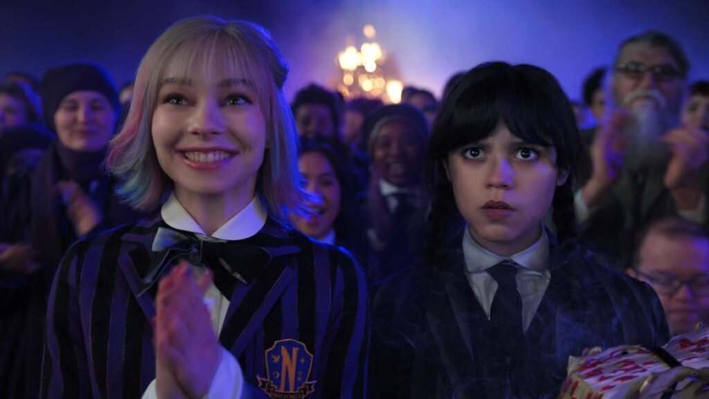 Merlina temporada 2 capítulos y títulos parte 1 Netflix agosto 2025