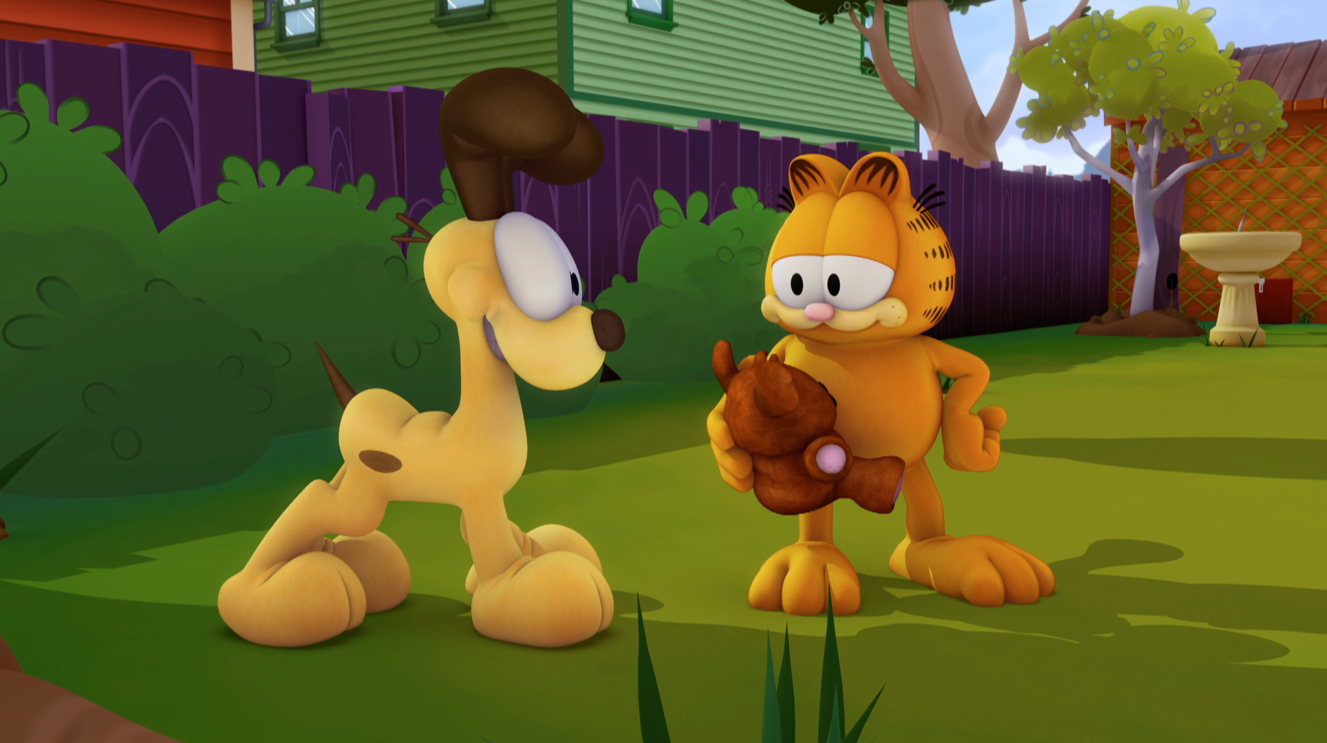 Garfield | Amable con Nermal | Capítulo completo