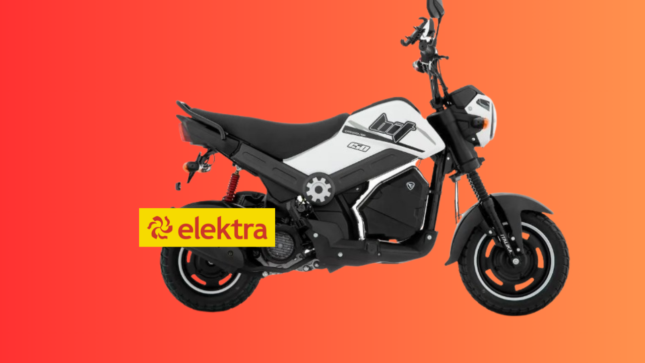 Elektra remata esta potente moto Italika Bit 150 en el Buen Fin 2025 ...