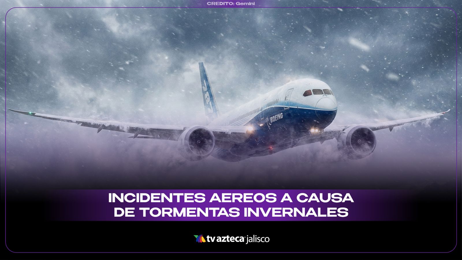 Tormentas invernales causan incidentes aéreos: aviones fuera de pista y ...