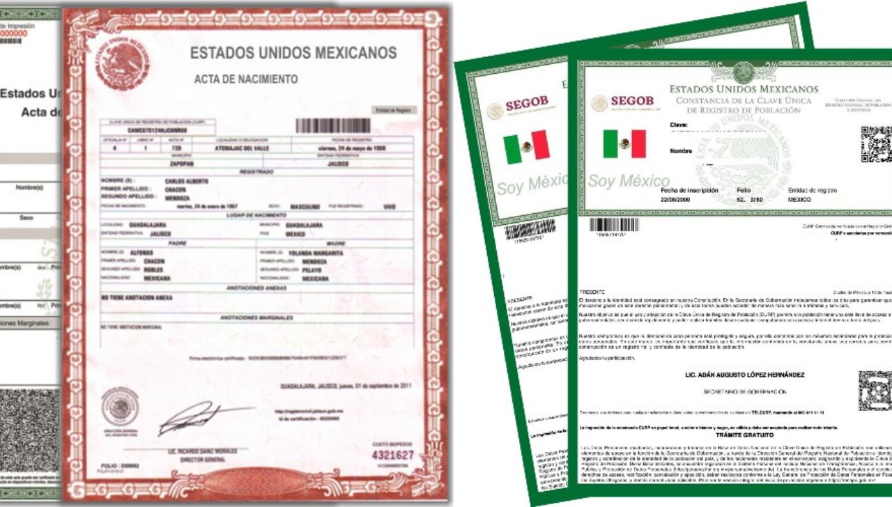 ¿Cómo corregir el acta de nacimiento y el CURP en internet?