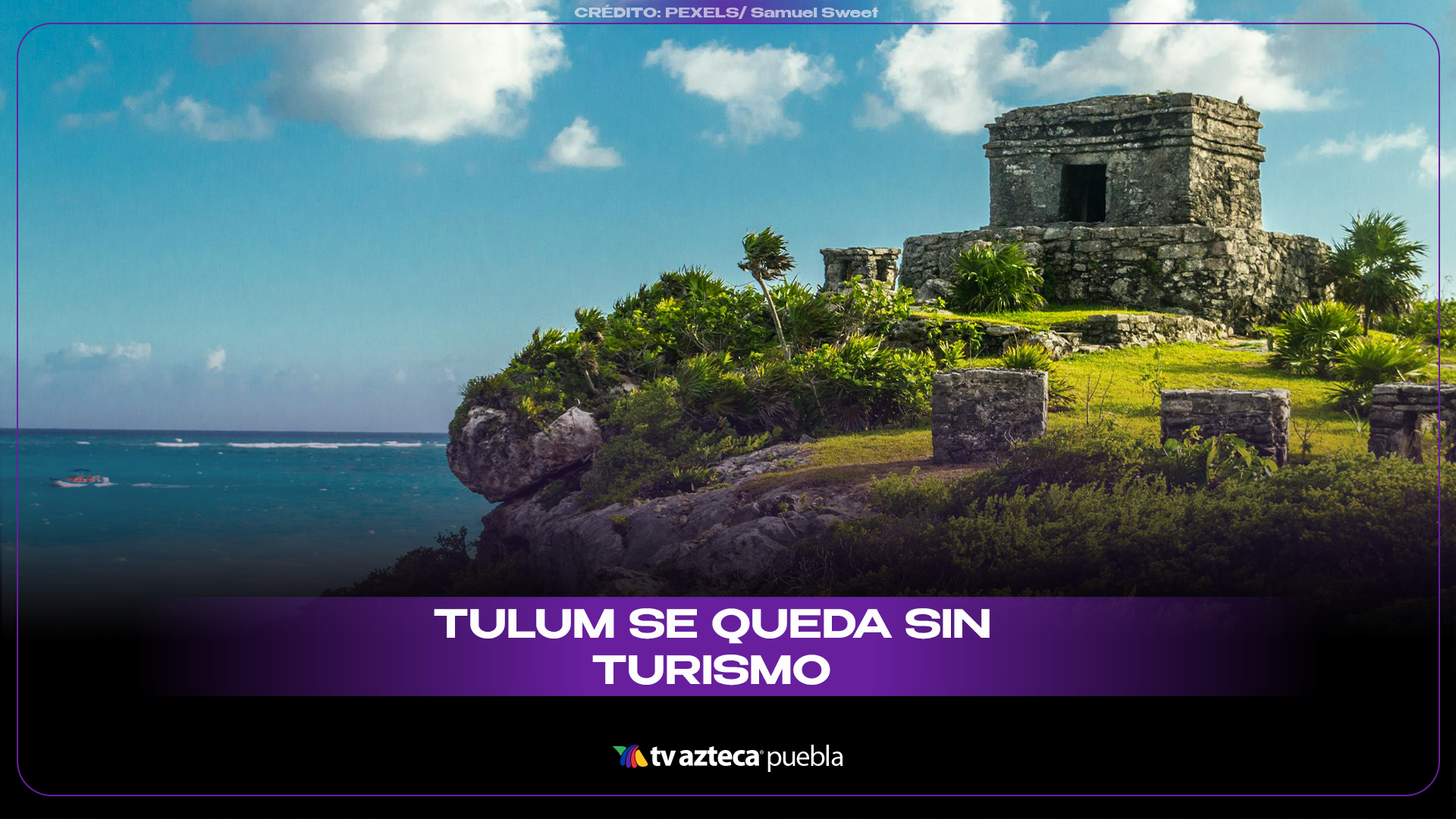 Tulum luce sin turistas en esta temporada