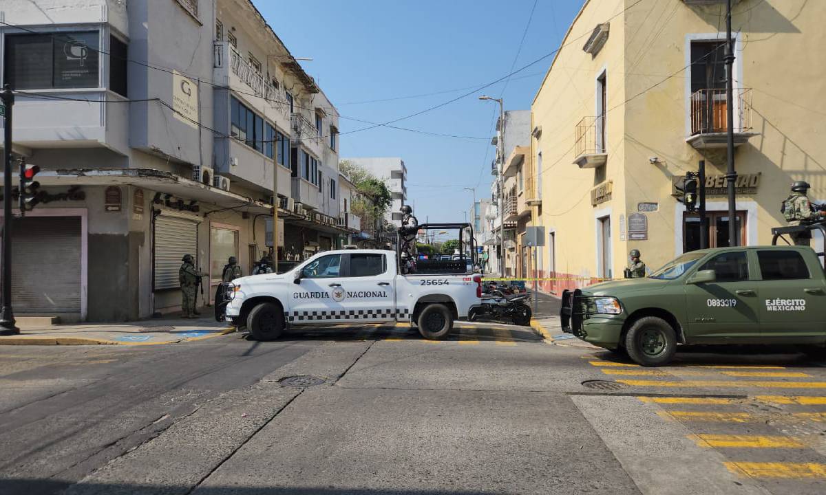 ¿Por qué fue desalojada la familia en el centro de Veracruz?