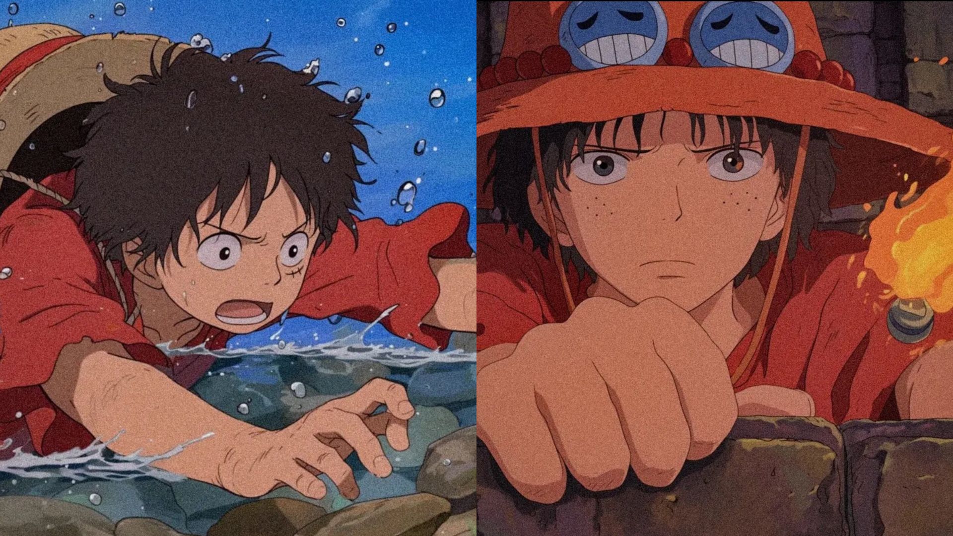 One Piece: Personajes al estilo Studio Ghibli con IA"