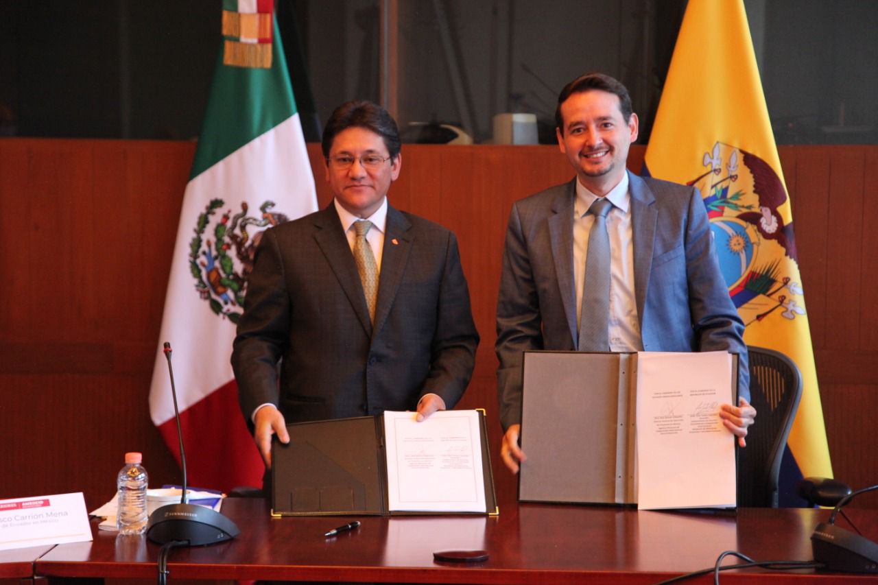 México y Ecuador aprueban nuevo marco de cooperación bilateral