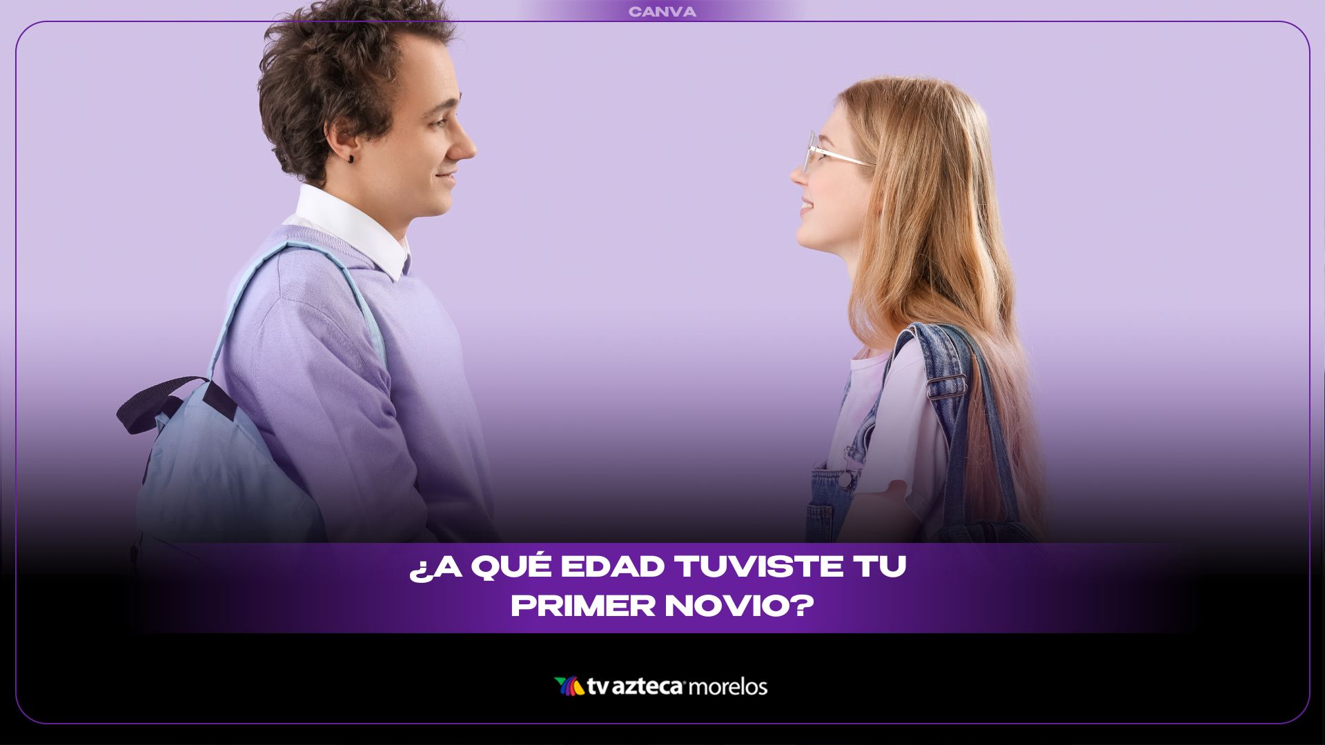 ¿Recuerdas a qué edad tuviste tu primer novio o novia?