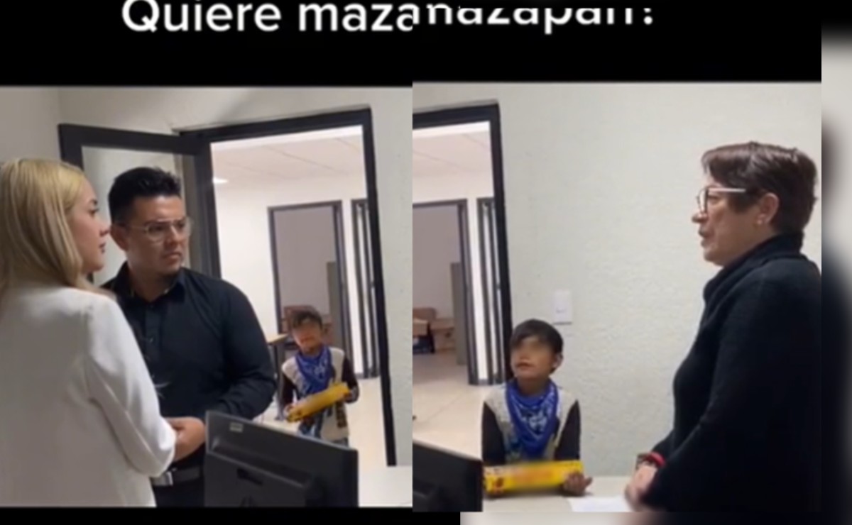 TikTok: niño irrumpe en boda para vender mazapanes y se hace viral