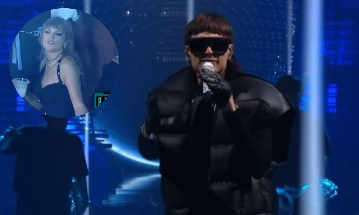 Taylor Swift reacciona a la interpretación de Peso Pluma