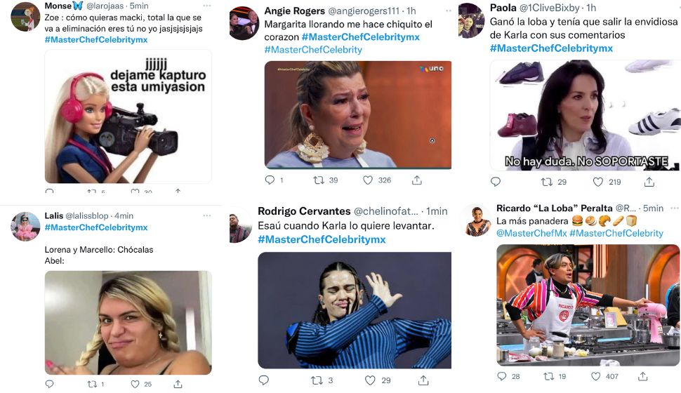 FOTOS | Estos son los mejores memes del programa 4 de MasterChef Celebrity.