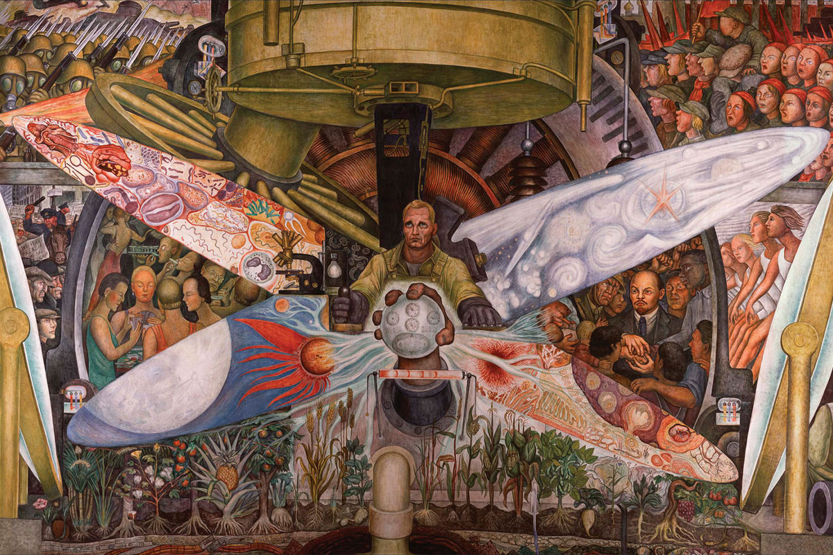 La historia detrás del mural destruido de Diego Rivera