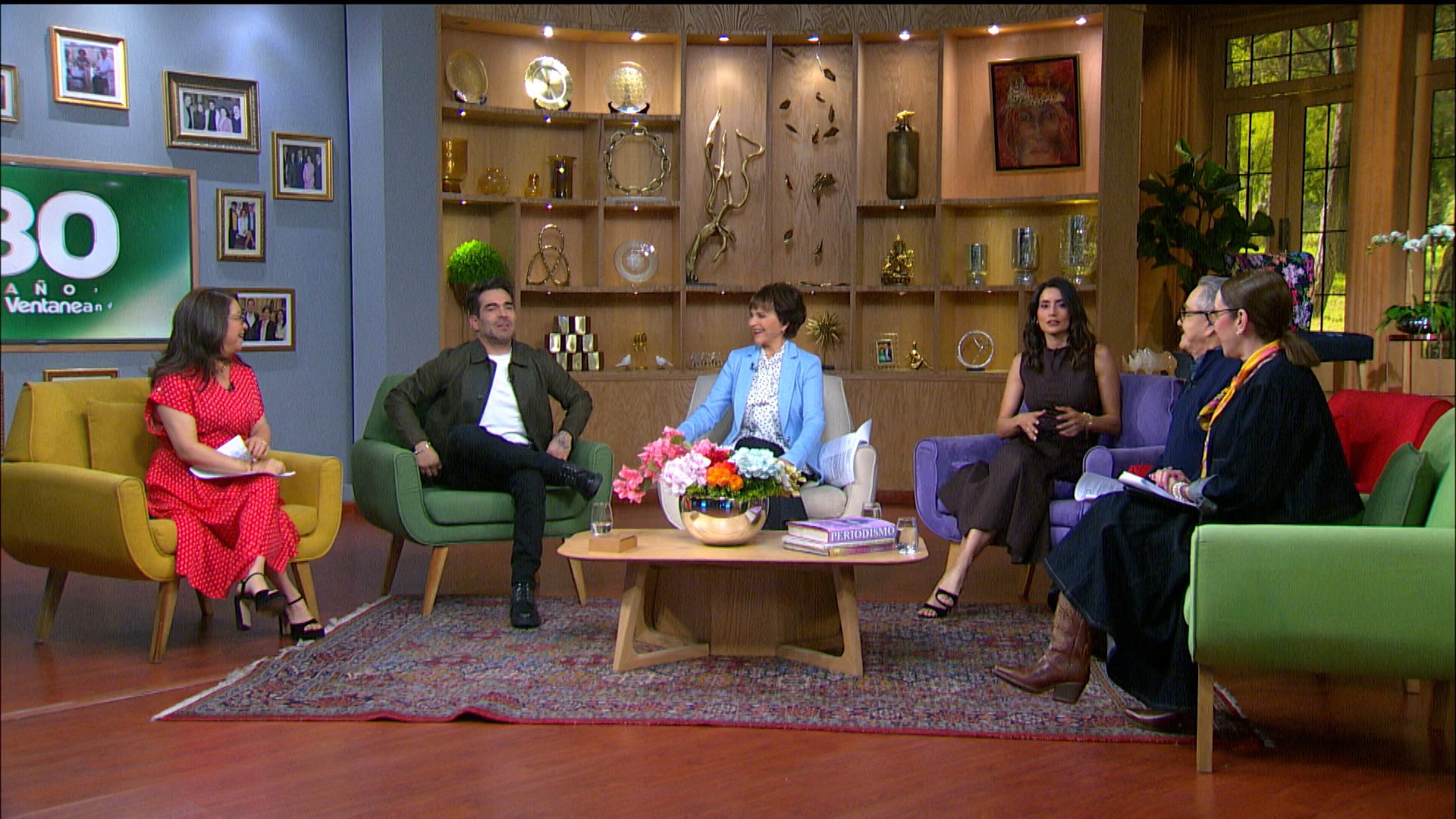 Paola Núñez y Omar Chaparro visitan Ventaneando para presentar su nueva ...