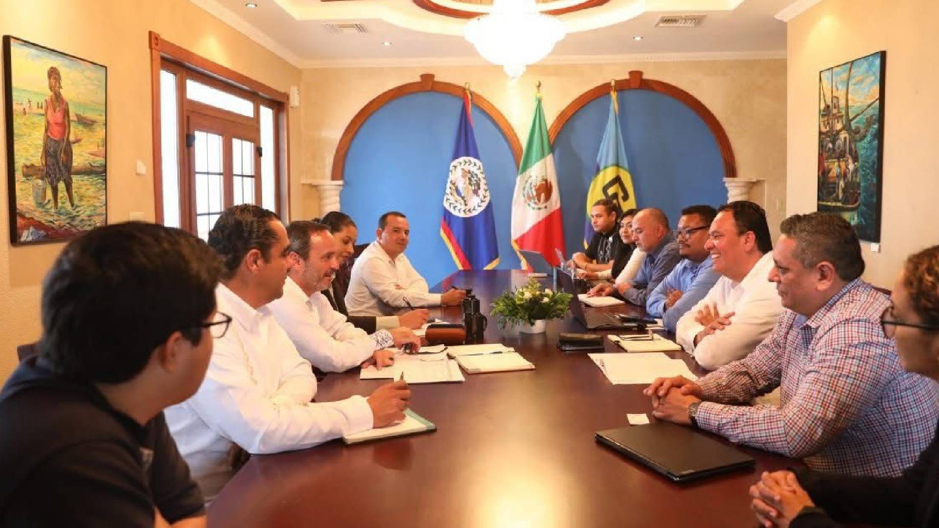 Buscan fortalecer la cooperación bilateral entre Quintana Roo y Belice ...