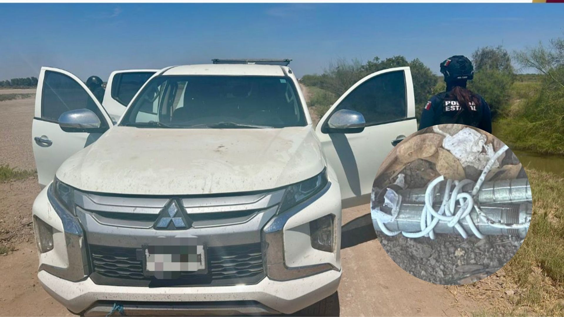 Tras enfrentamiento, aseguran campamento con artefactos explosivos improvisados en Villa Juárez