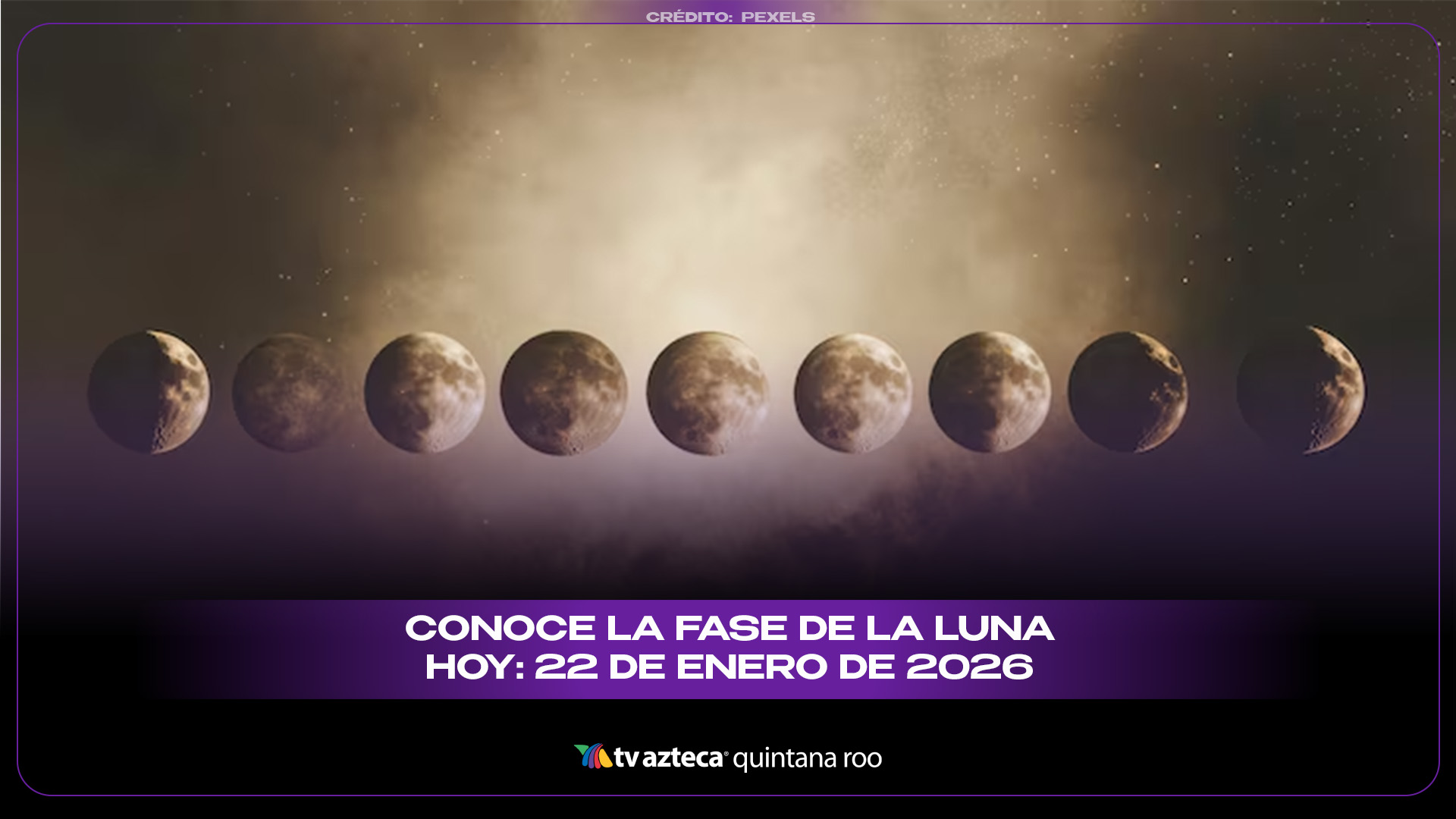 Fase de la Luna hoy: cómo se ve, qué significa y cuál es este 22 de ...