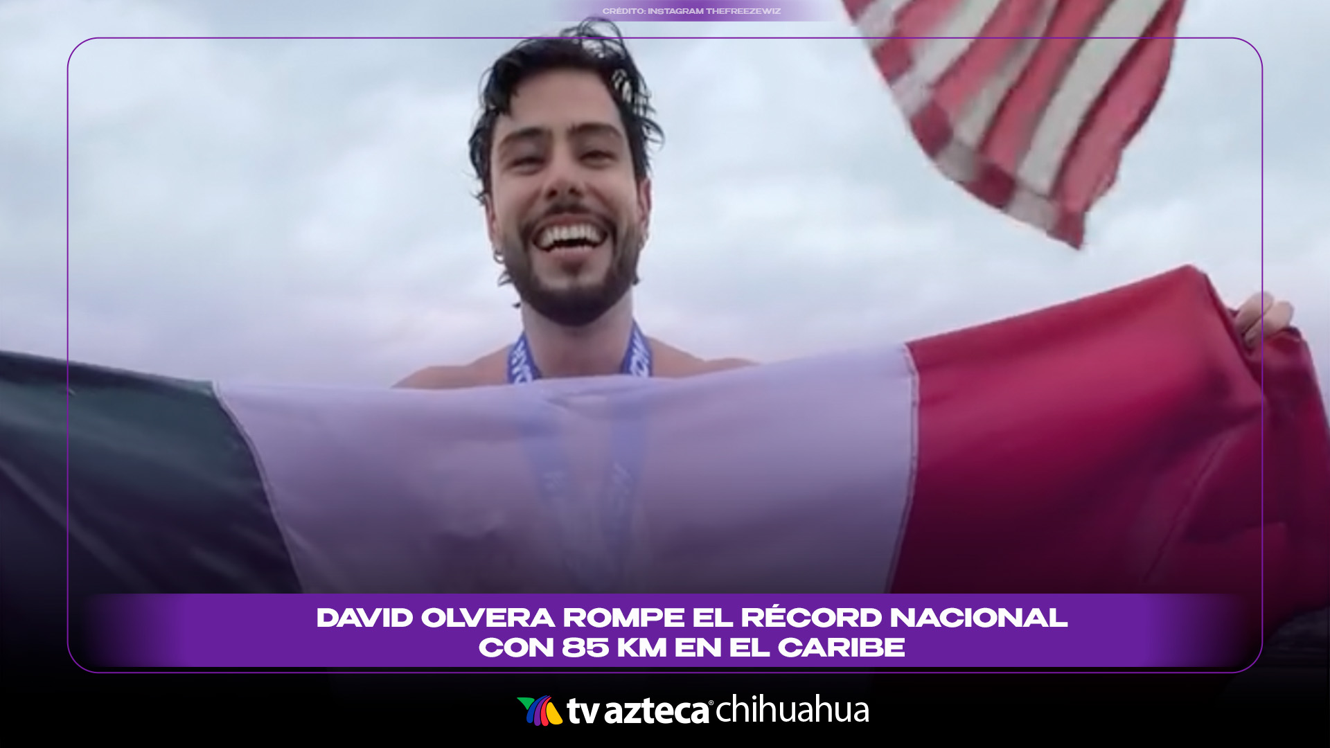 Histórico en aguas abiertas: quién es David Olvera y cómo rompió récord ...
