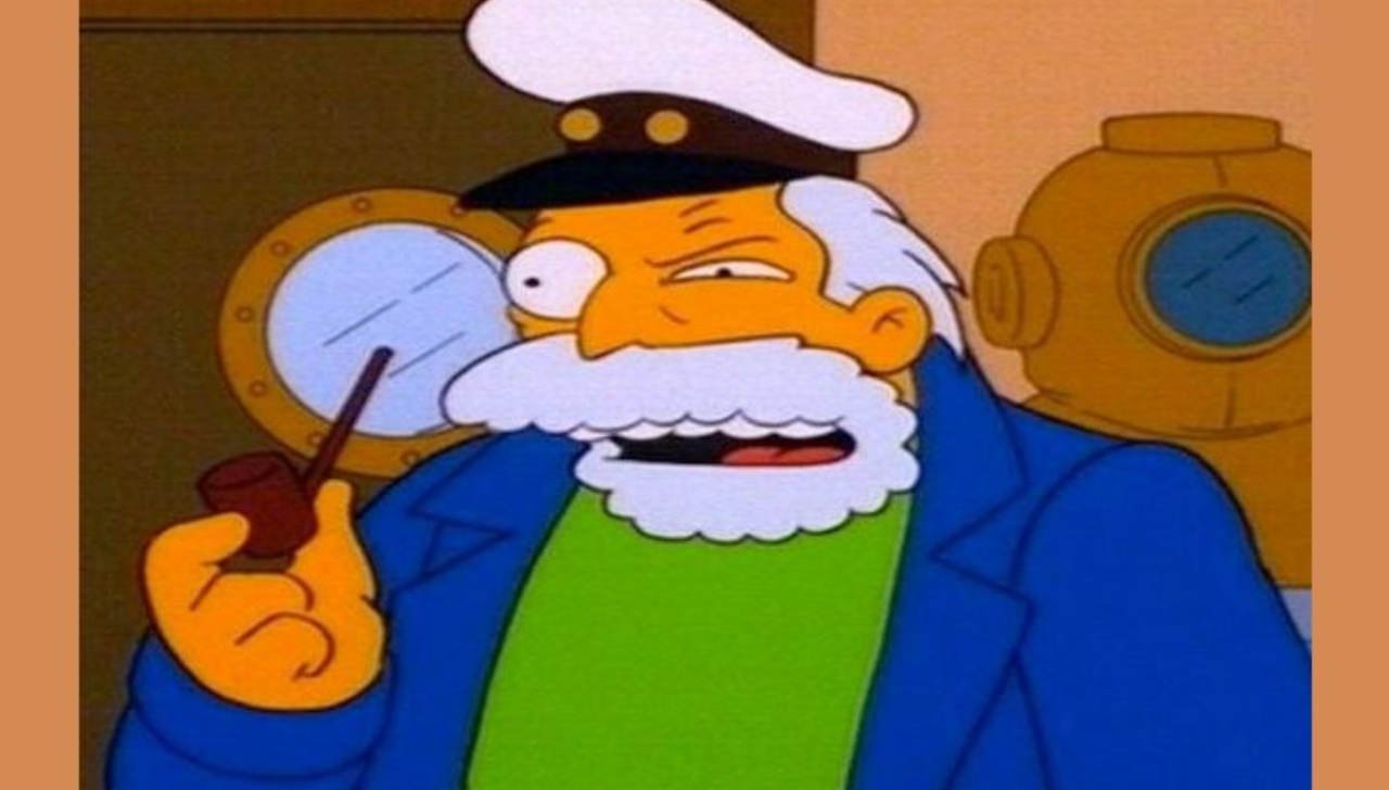 Los Simpson: Toma aire antes de ver cómo se vería el Capitán si fuese ...