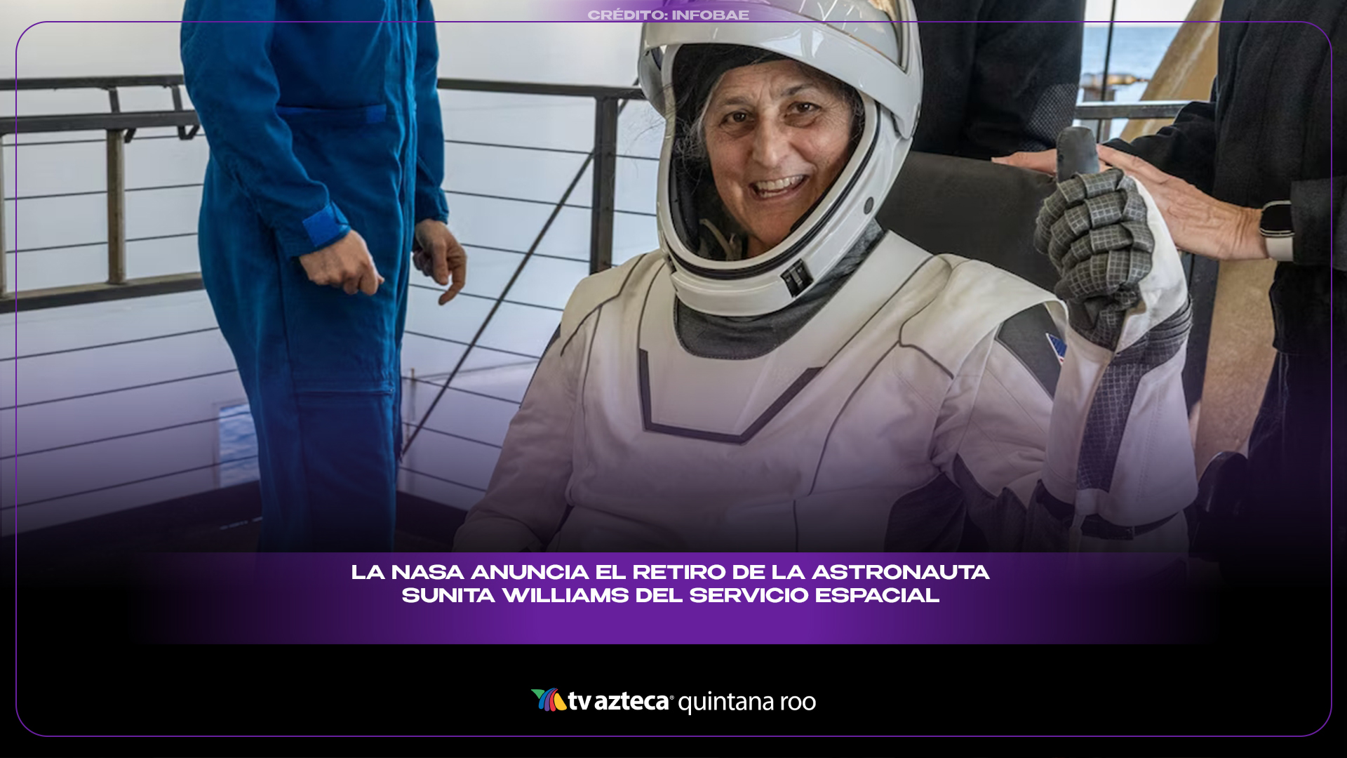 La NASA anuncia el retiro de la astronauta Sunita Williams del servicio ...