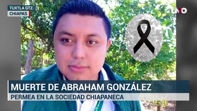 Muerte de Abraham González permea en la sociedad Chiapaneca
