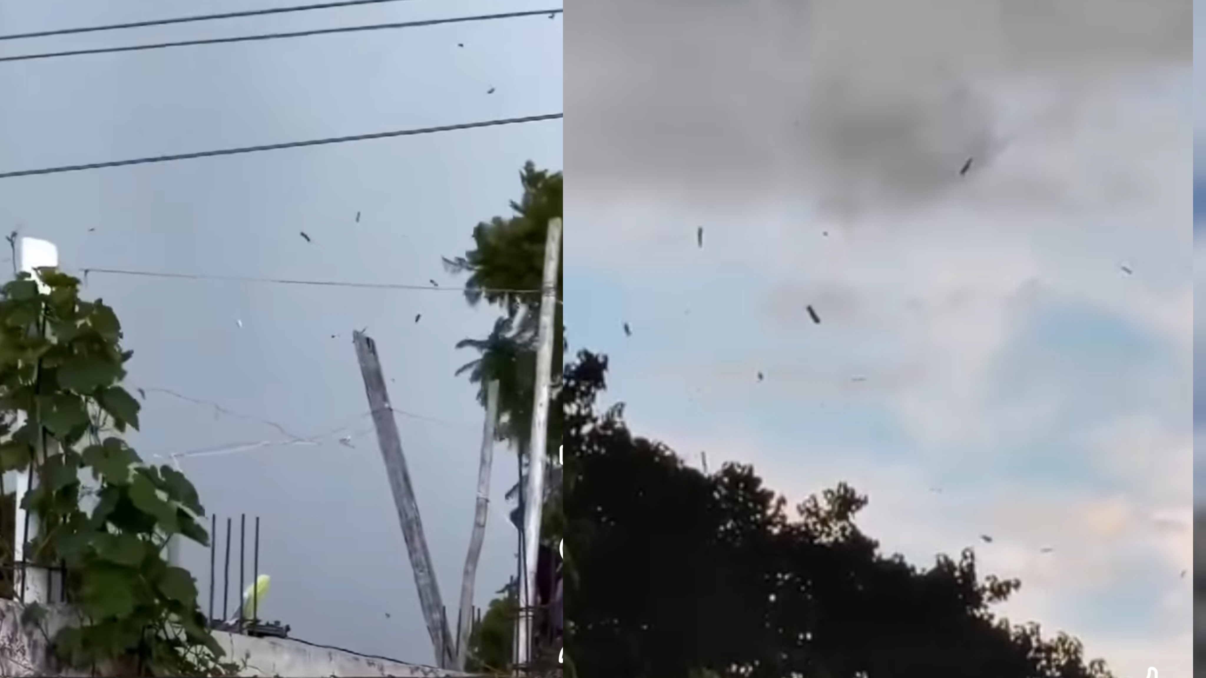 Tornado en Comitán: Fuerte tromba y vientos sorprende a los comitecos hoy 31 de agosto