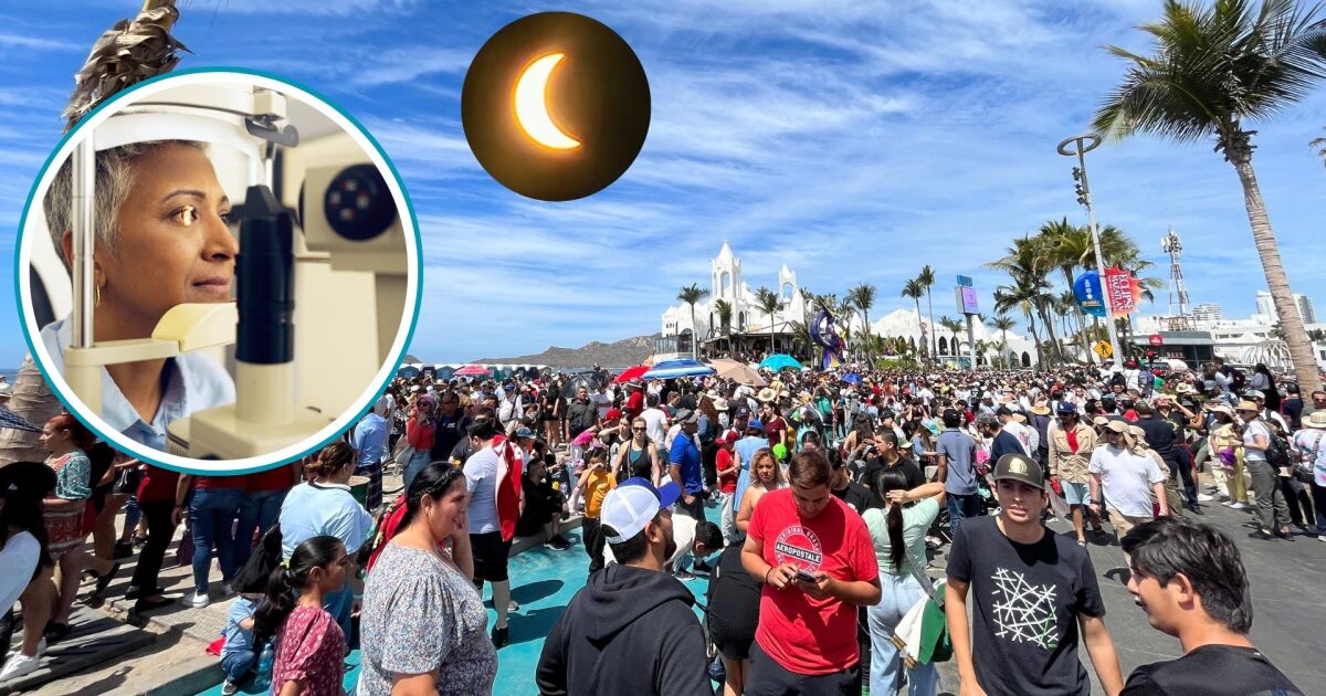 Eclipse solar total 2024: ¿Cómo saber si dañé mi vista?