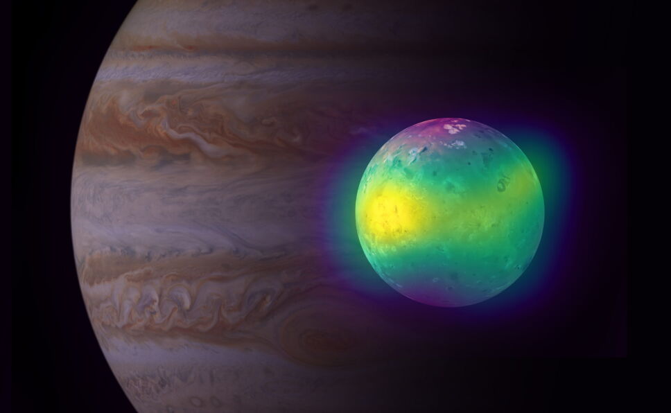 VIDEO: Por primera vez captan el impacto volcánico de la Luna Ío de Júpiter