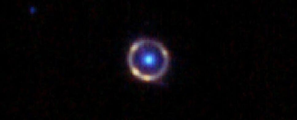 Anillo de Einstein es captado por el telescopio James Webb