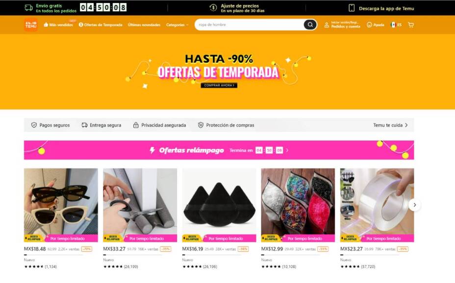 Entérate: ¿Qué es Temu y qué productos venden?