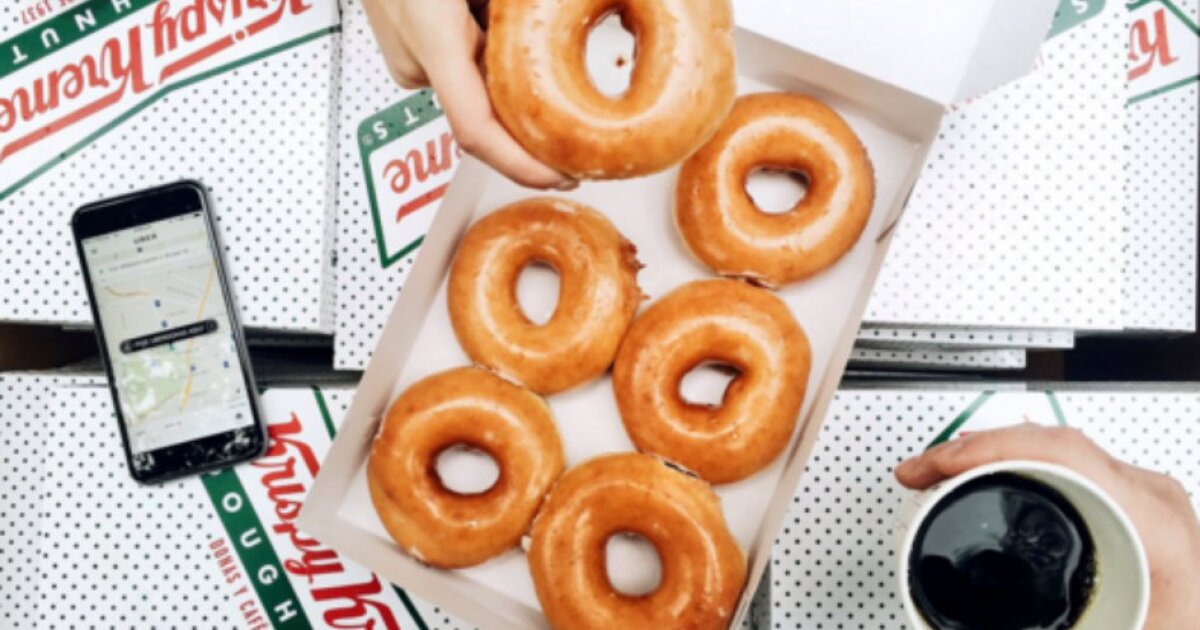 Celebra el Día Internacional de la Dona con Krispy Kreme y Uber