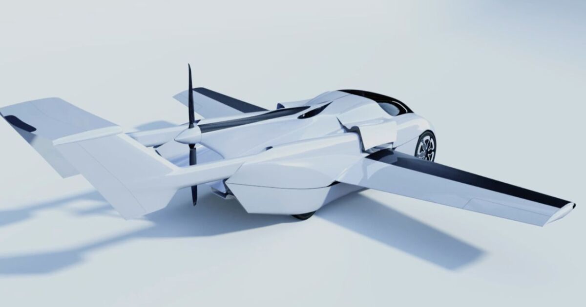 Aircar 2 el carro volador que se convierte en avión en 90 segundos