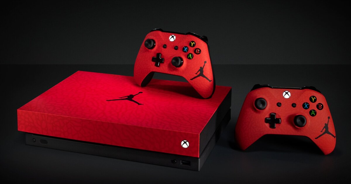 Lanza Xbox One X edición especial de Michael Jordan