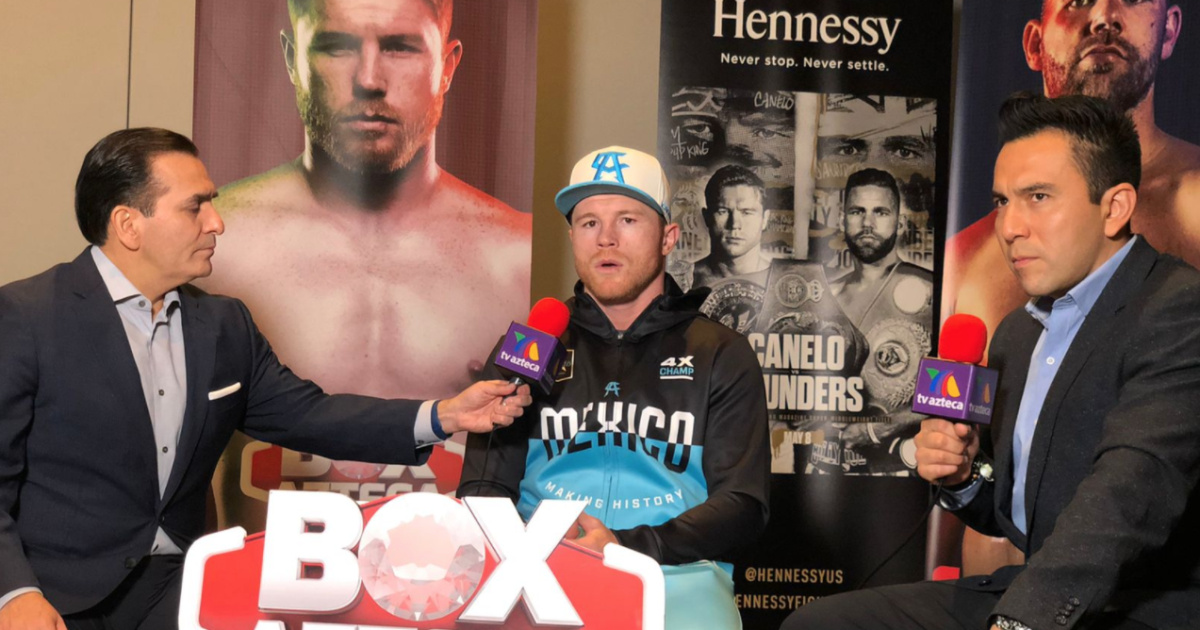 Entrevista exclusiva con Canelo Álvarez a 3 días de su pelea