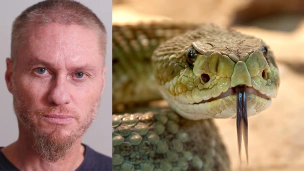 Tim Friede; un hombre que ha sobrevivido a 200 mordeduras de serpiente
