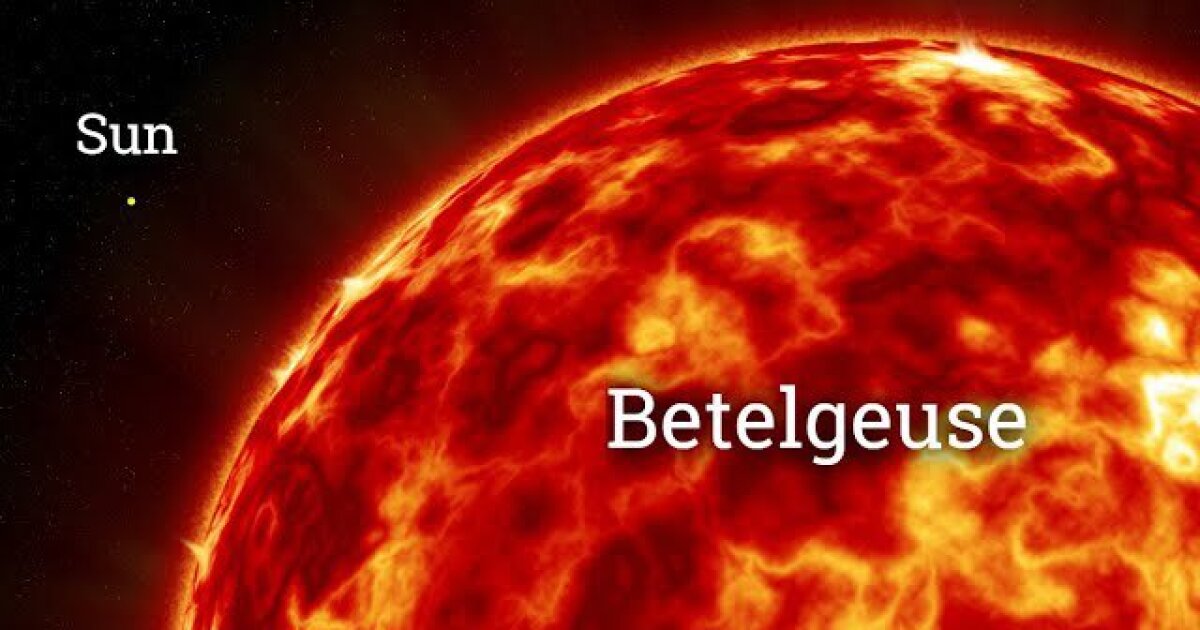 ¿Cuándo será el eclipse de la estrella Betelgeuse que se verá desde la Tierra?