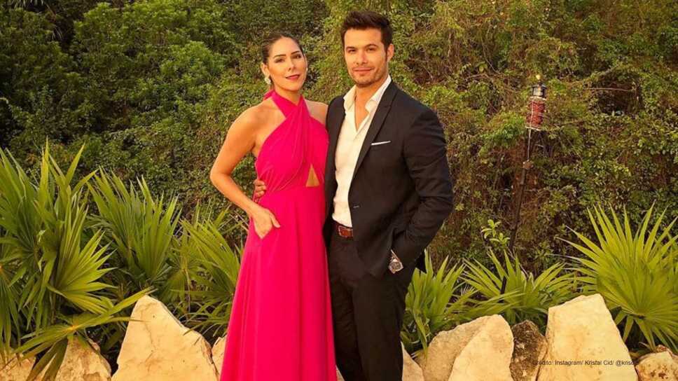 Románticas fotos Brandon Peniche y Kristal Cid que relatan su amor