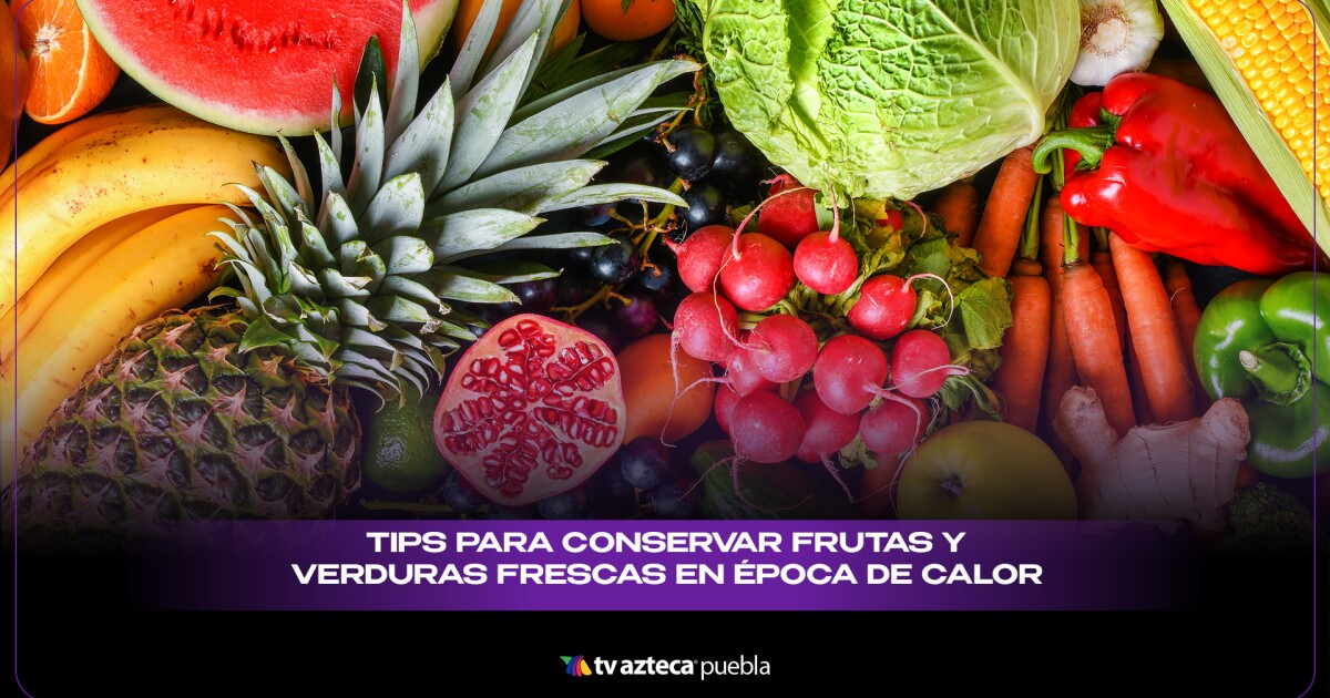 Cómo almacenar frutas y verduras para que duren más tiempo